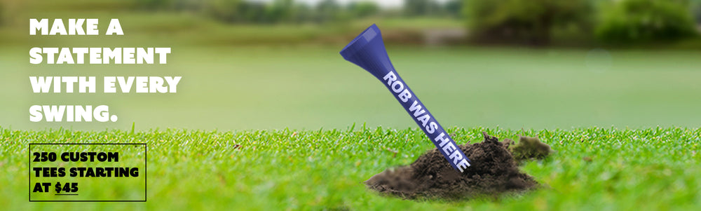 Personalized golf tees | imprinted golf tees | custom golf balls
