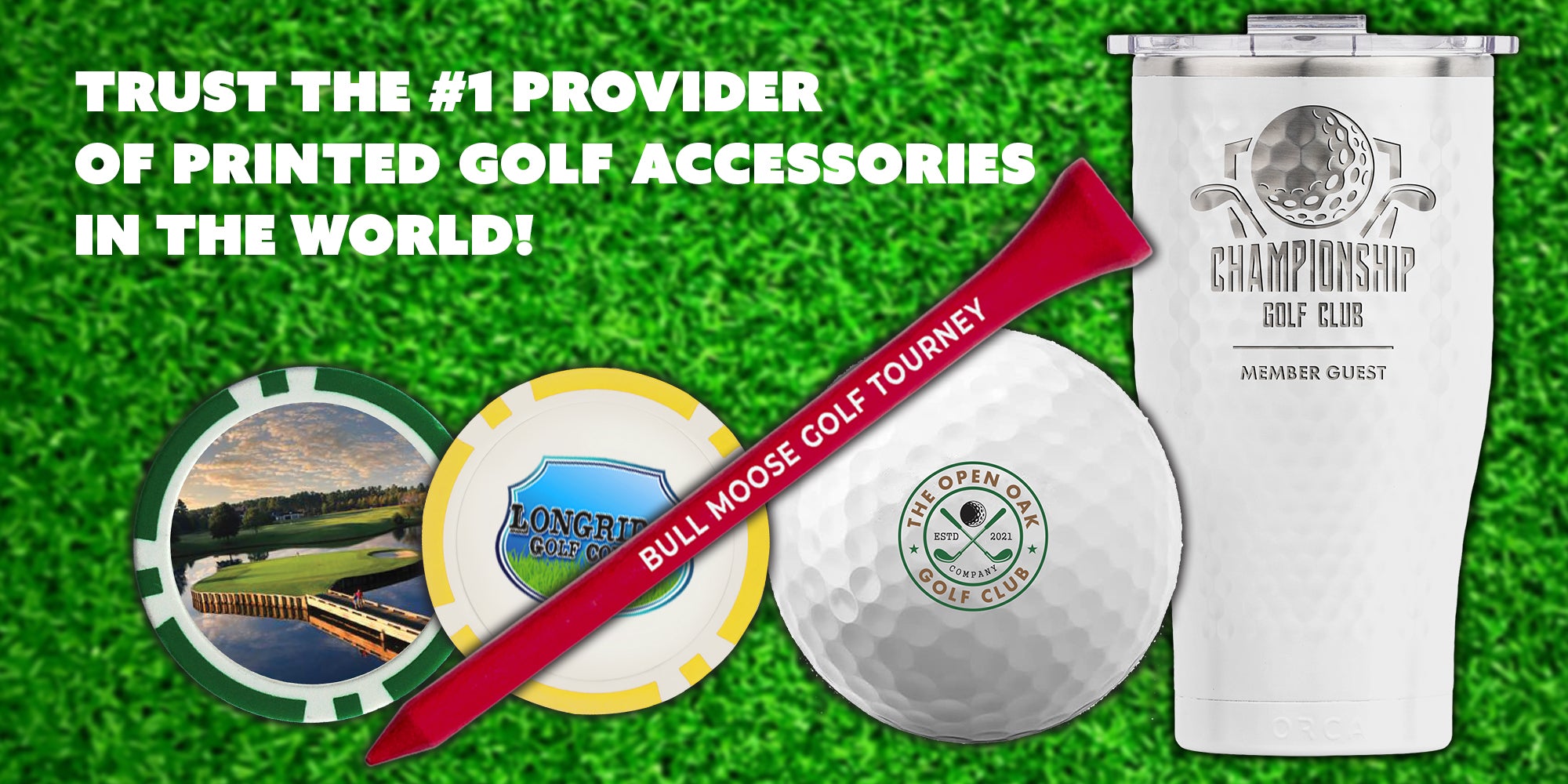 Personalized golf tees | imprinted golf tees | custom golf balls