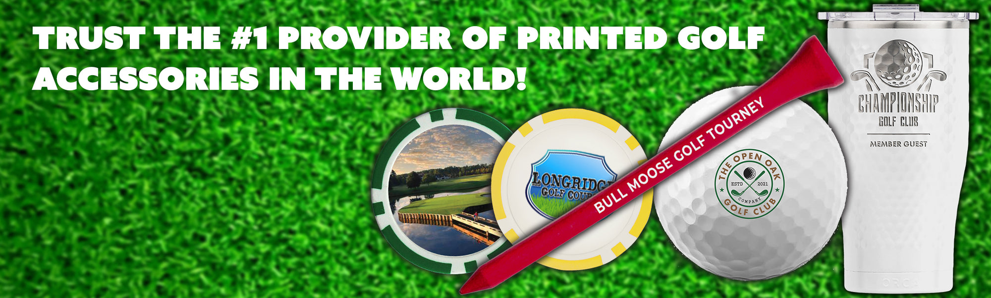 Personalized golf tees | imprinted golf tees | custom golf balls