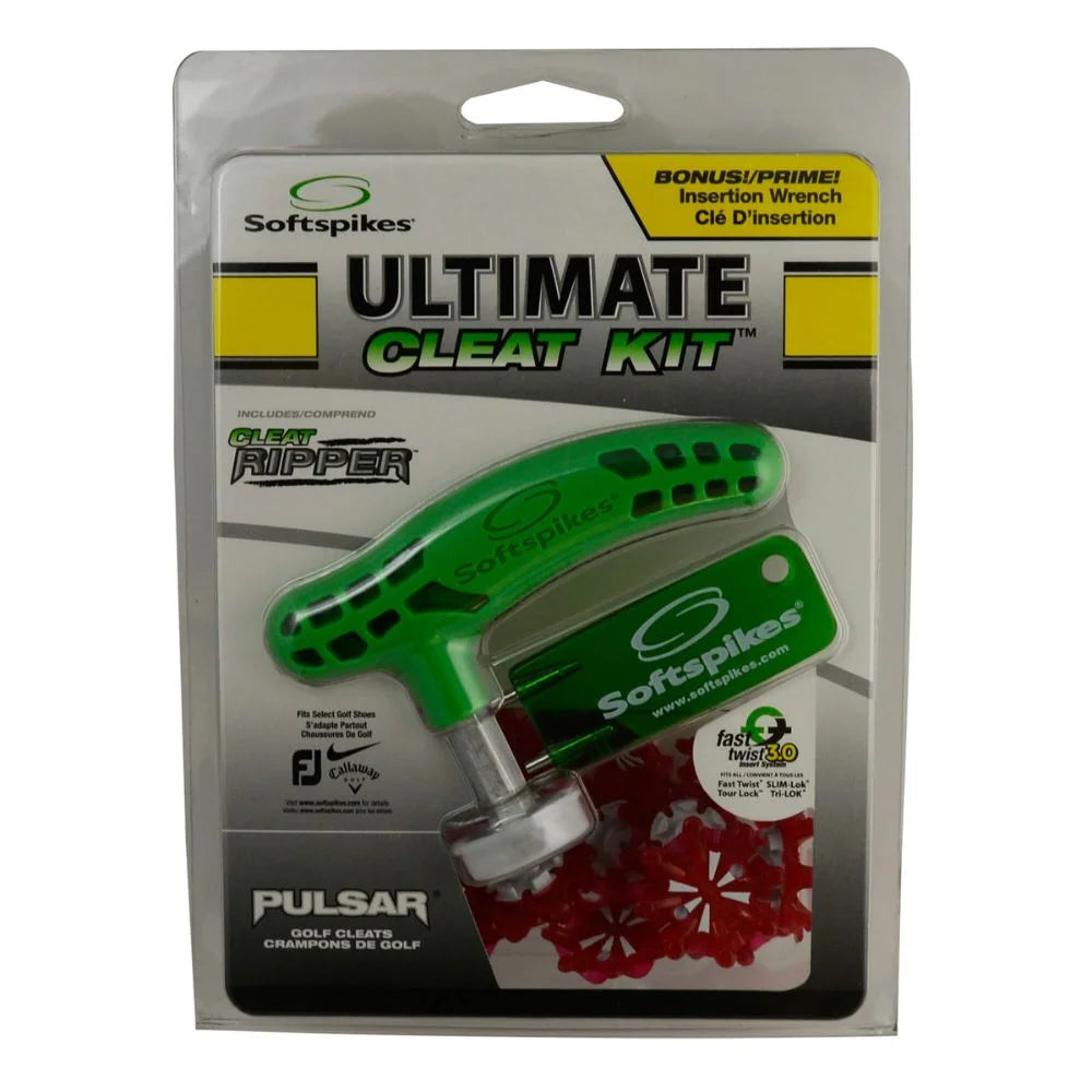 Ultimate Cleat Kit | Pulsar (Fast Twist® 3.0) | Red/White – Golftees.com