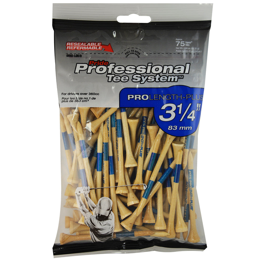 Professional Tee System™ (PTS) Wood Golf Tees - 3¼"
