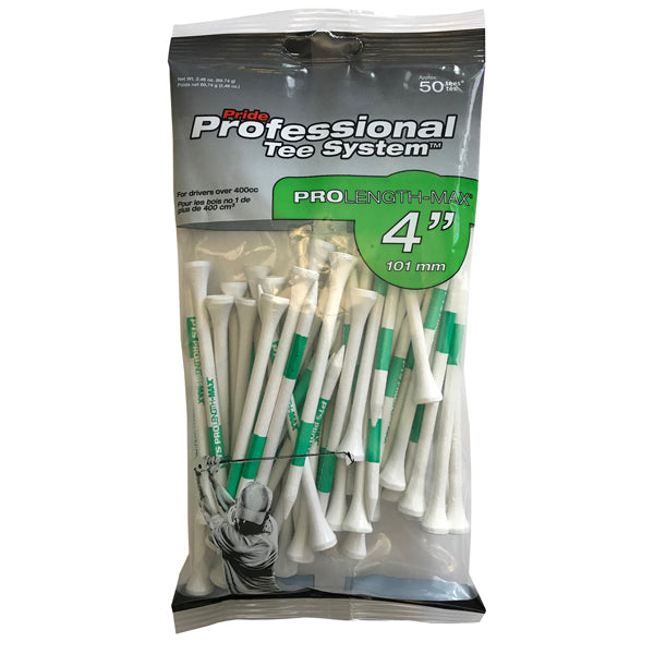 Professional Tee System™ (PTS) Wood Golf Tees - 4"